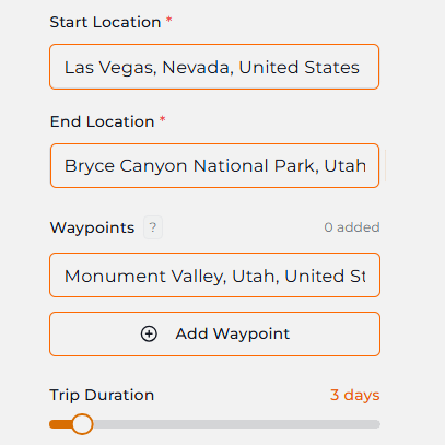 Motorcycle Route Planner | AI Scenic Trip Planner | TripFairy