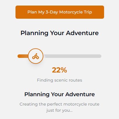 Motorcycle Route Planner | AI Scenic Trip Planner | TripFairy